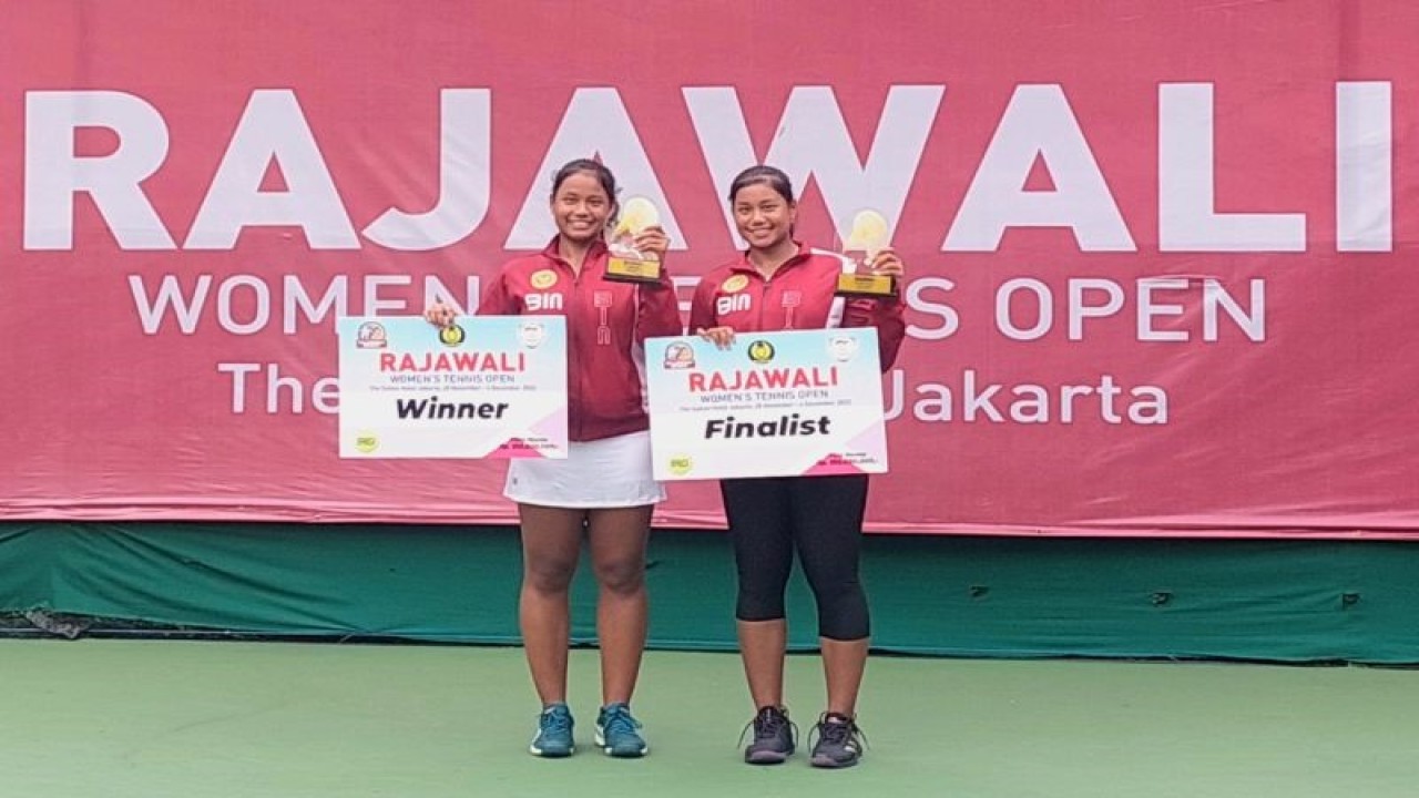 Fitriana juarai Nomor Tunggal Rajawali Women's Tennis Open 2022