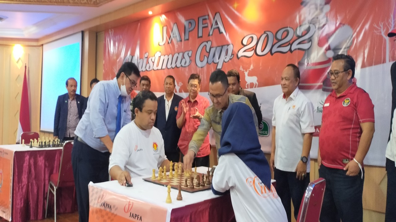 Turnamen Catur Cepat JAPFA Christmas Cup 2022 Diramaikan 373 Peserta