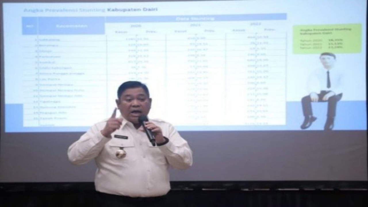 Bupati Dairi Eddy Berutu. (ANTARA/HO)