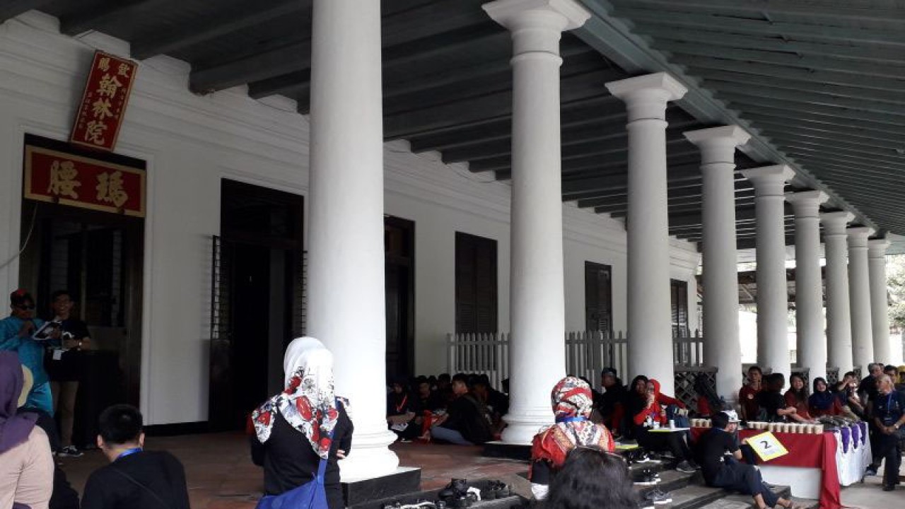 Rumah Mayor Tjoeng A Thiam di dekat Pelabuhan Lama Mentok menjadi salah ...