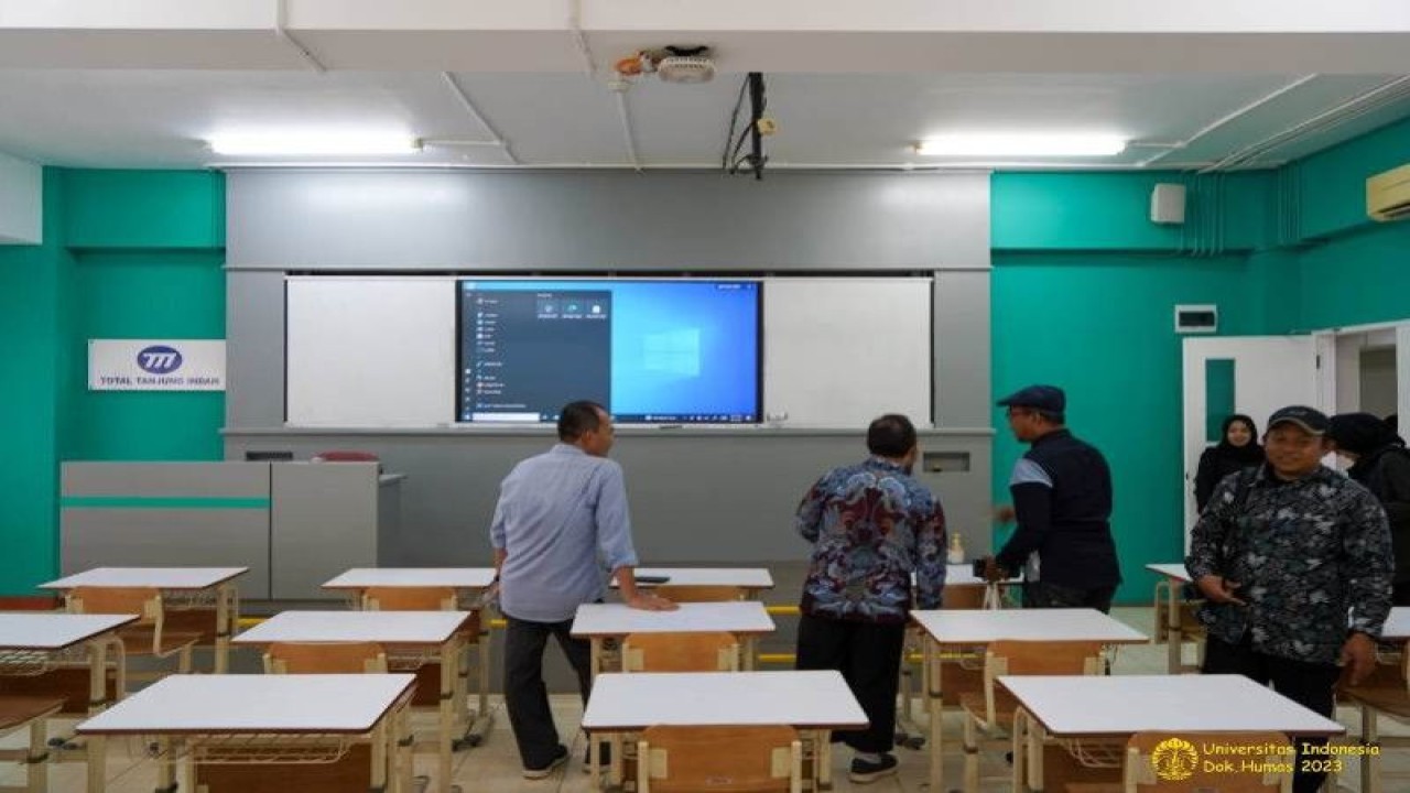 Ruangan kelas pintar FTUI ((ANTARA/HO: Humas UI))