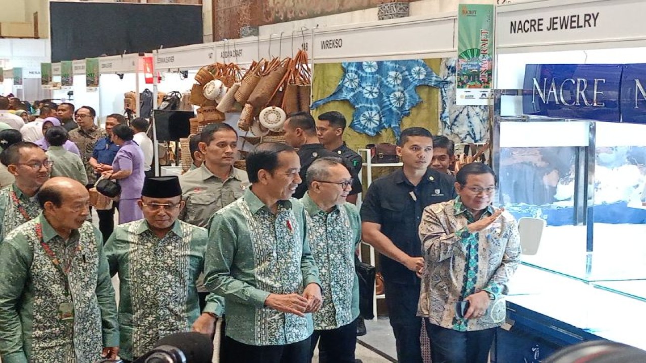 Presiden: Lompatan Kreasi Inacraft Peluang Pasar Impor Indonesia