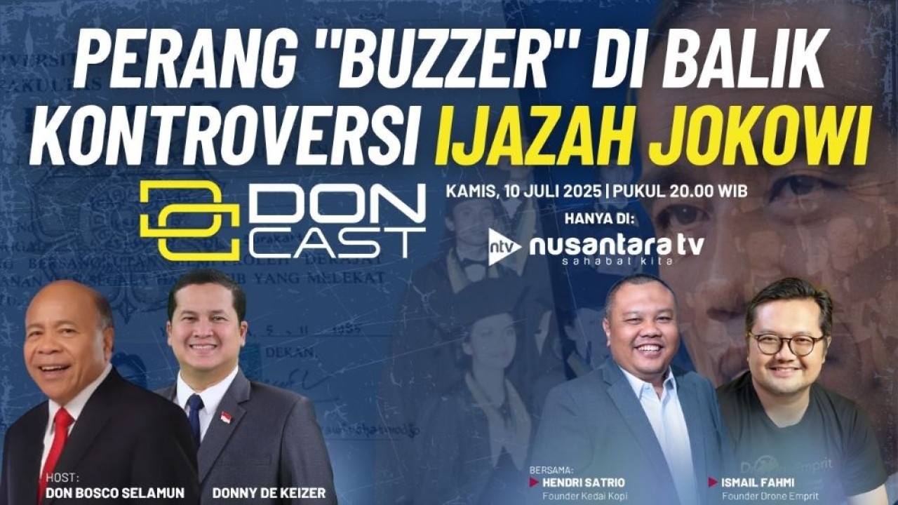 Perang "Buzzer" di Balik Kontroversi Ijazah Jokowi